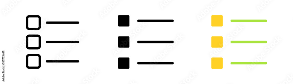 Menu buttons set icon. Tiles, circles, settings, order, alignment, squares, application, control ...