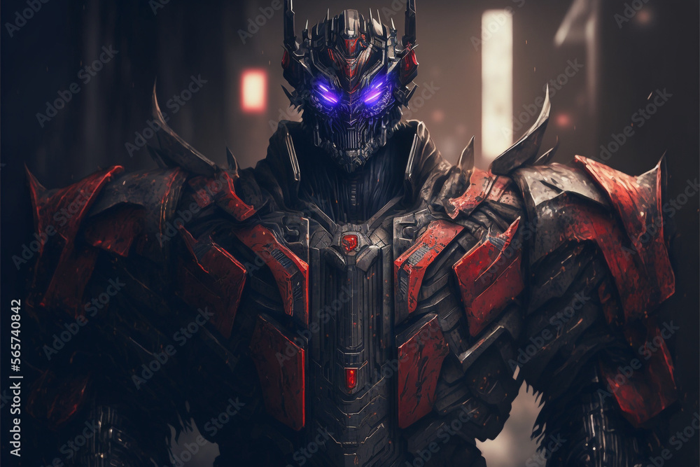 The Cyberpunk Avenger: Sarumai, the Futuristic Transformer Robot ...