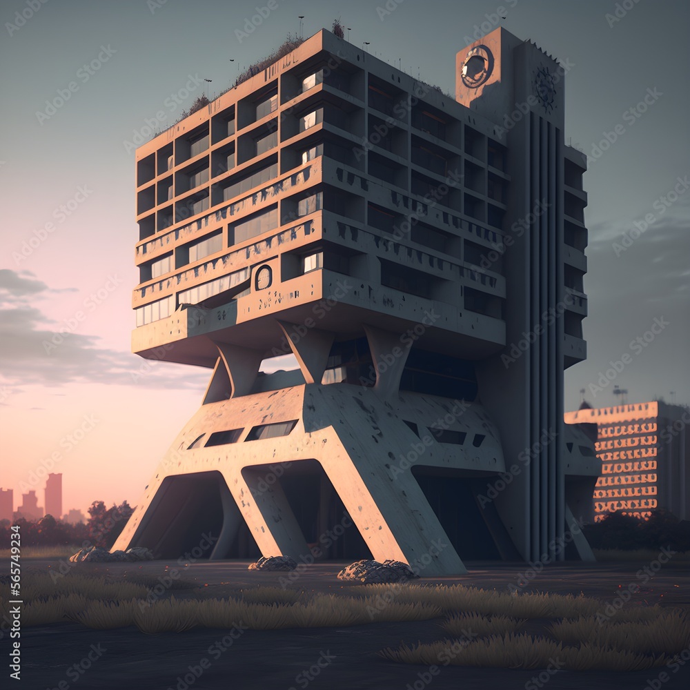 Fototapeta kuchenna unbelievable Belgrade building new Belgrade blok ...