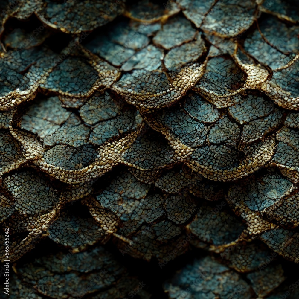 Seamless Snake Skin Texture (Seamless Texture) Stock Illustration ...