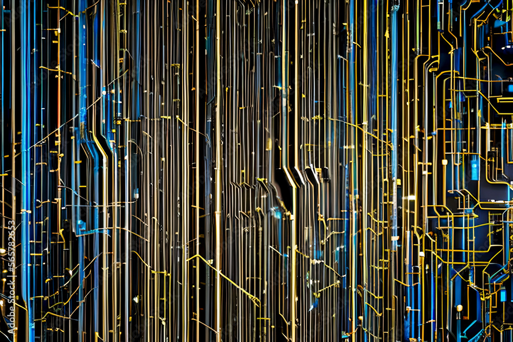 cyber lines , data flow ambient, data flow lines, technology, data flow ...