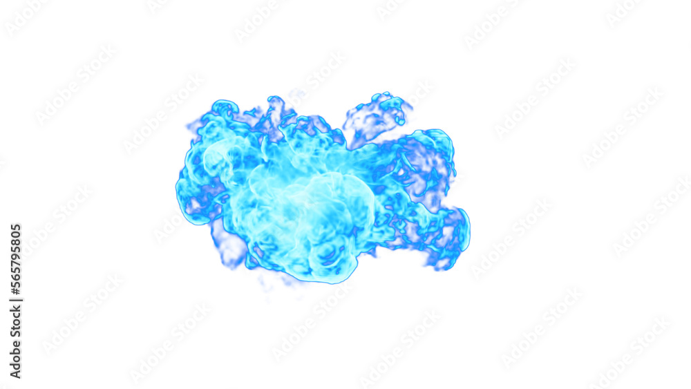 Blue fire design, 4k, png alpha. Simply drop it to screen or add. 3D ...