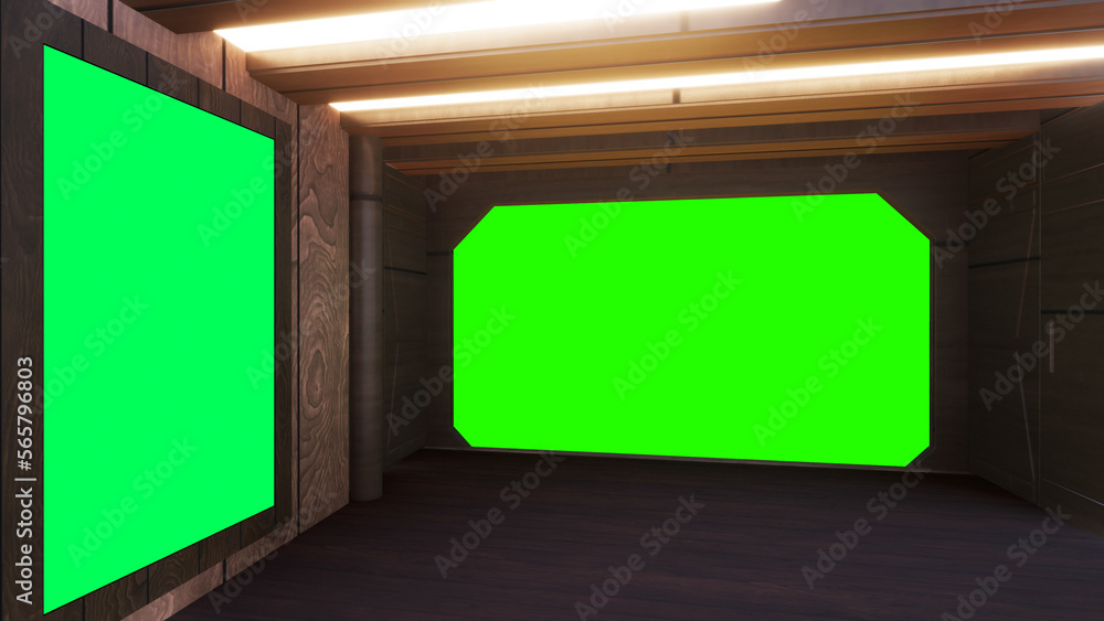 Virtual Studio Background Stock Illustration | Adobe Stock