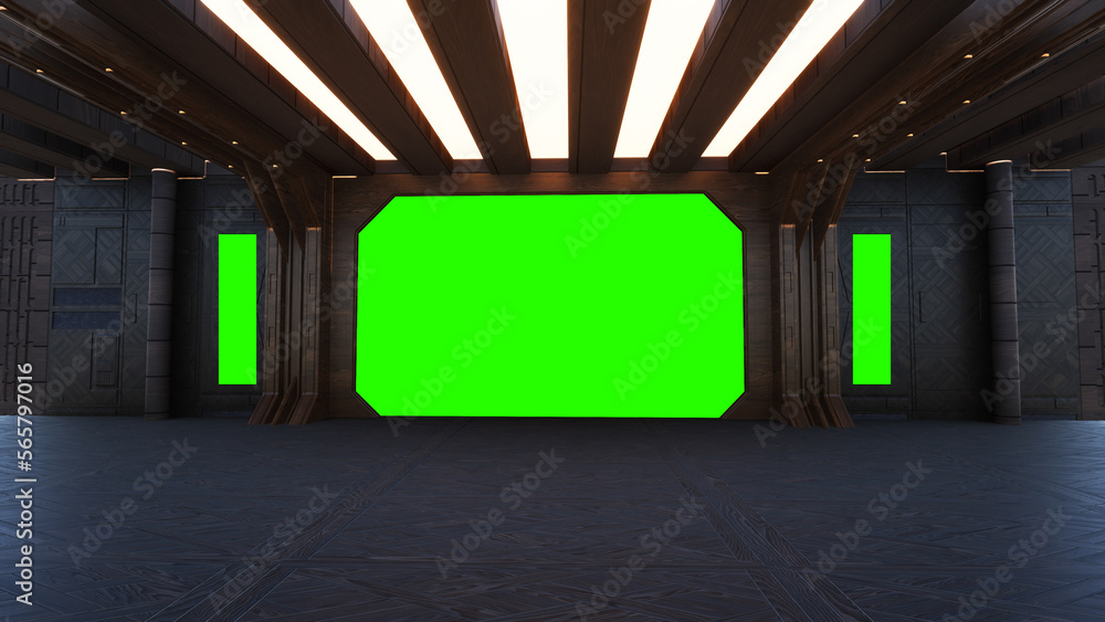 Virtual Studio Background Stock Illustration | Adobe Stock