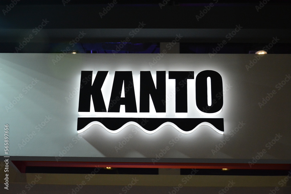 Kanto signage at Philconstruct in Pasay, Philippines Stock Photo ...