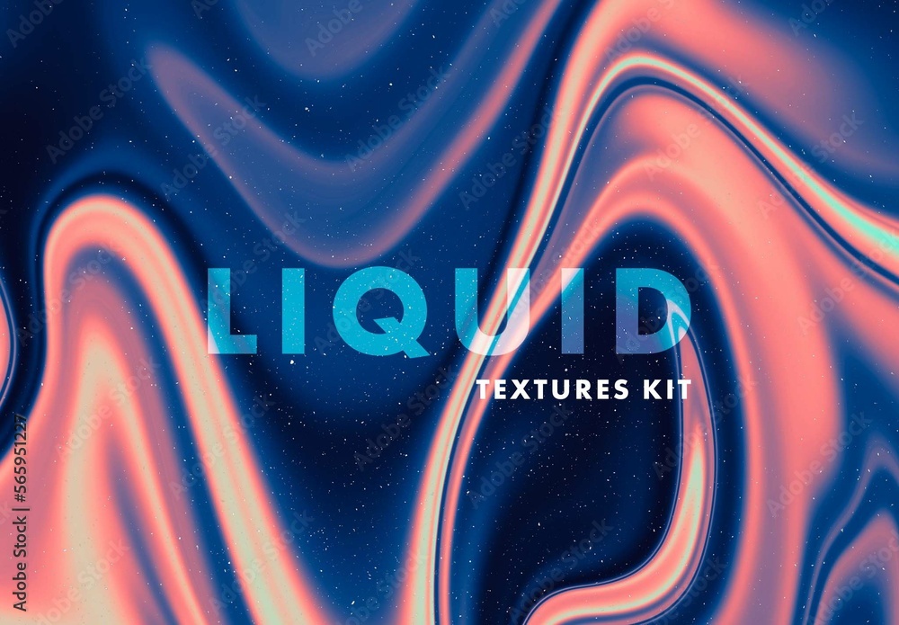 Abstract Liquid Textures Stock Template | Adobe Stock