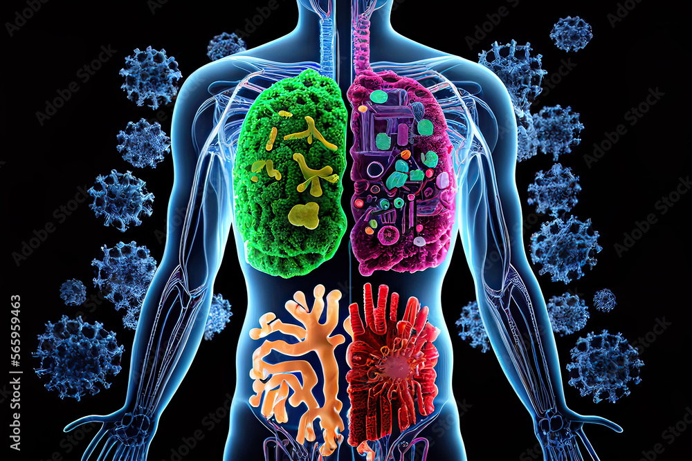 Immune System Protection Against Viruses And Bacterias Different