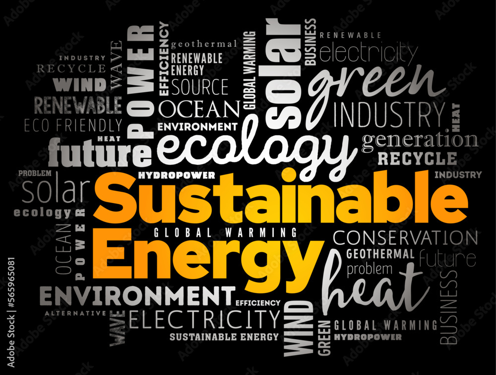 Sustainable Energy - such as wind and solar energy, creates zero carbon ...