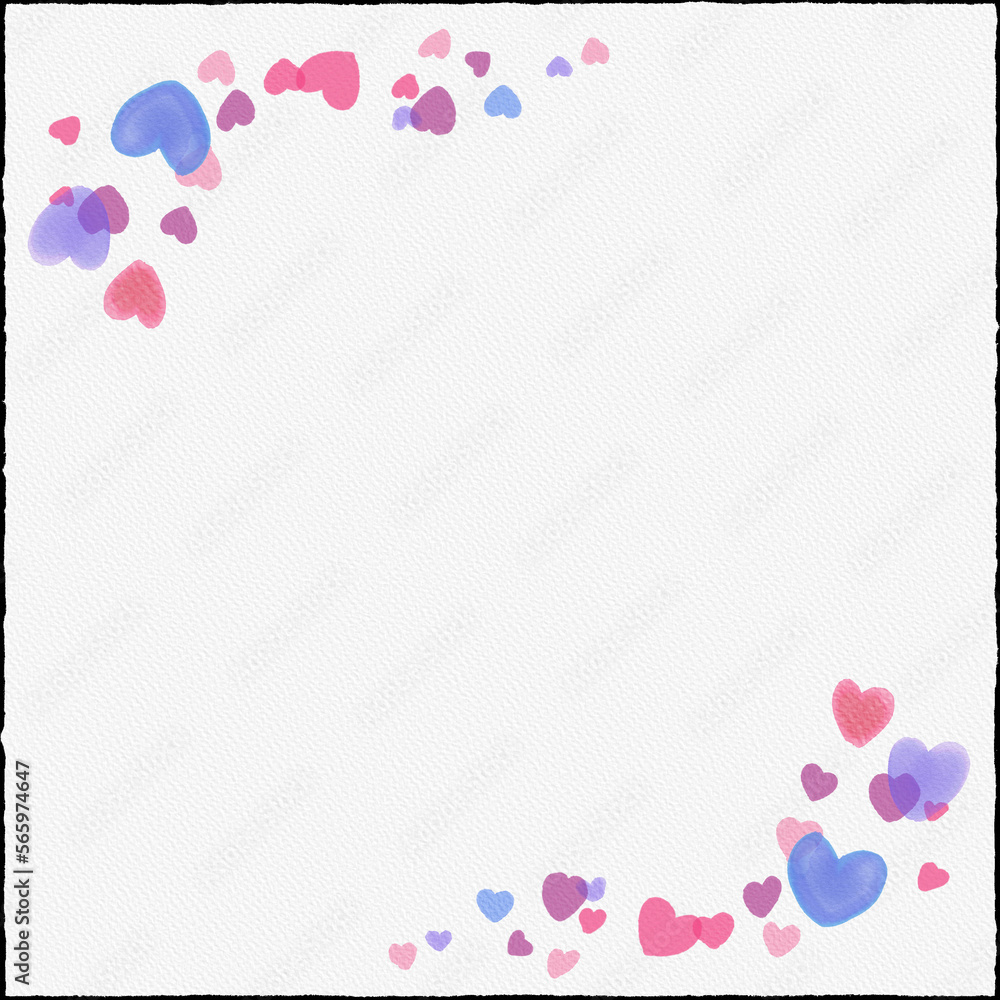 Ilustración digital tipo acuarela con fondo de textura de papel con ...