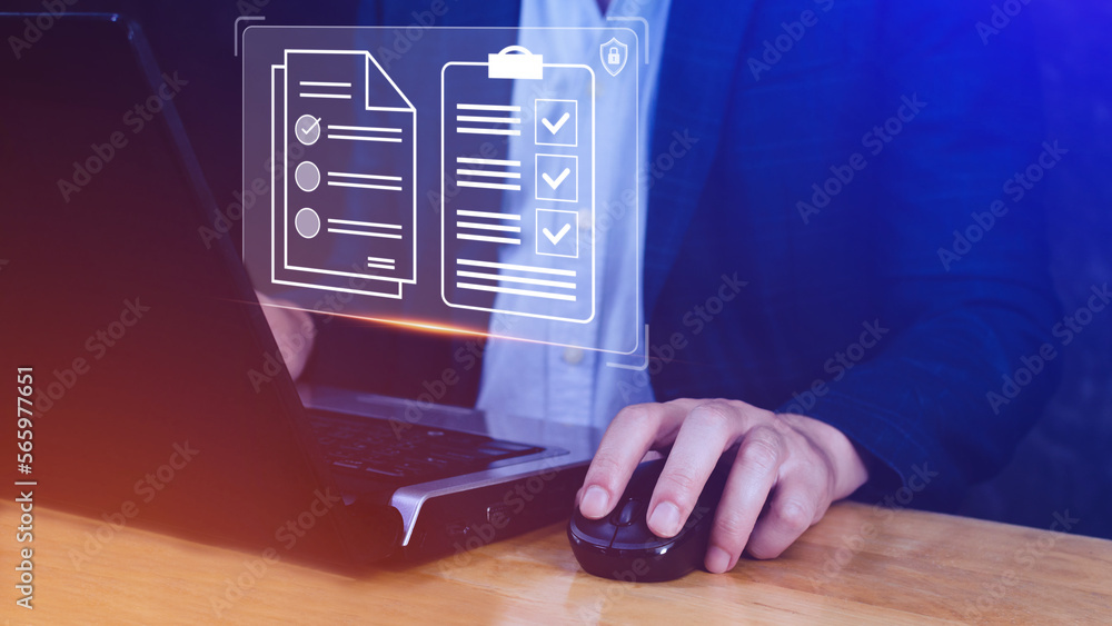 Document Management System (DMS) being setup IT consultant working on ...