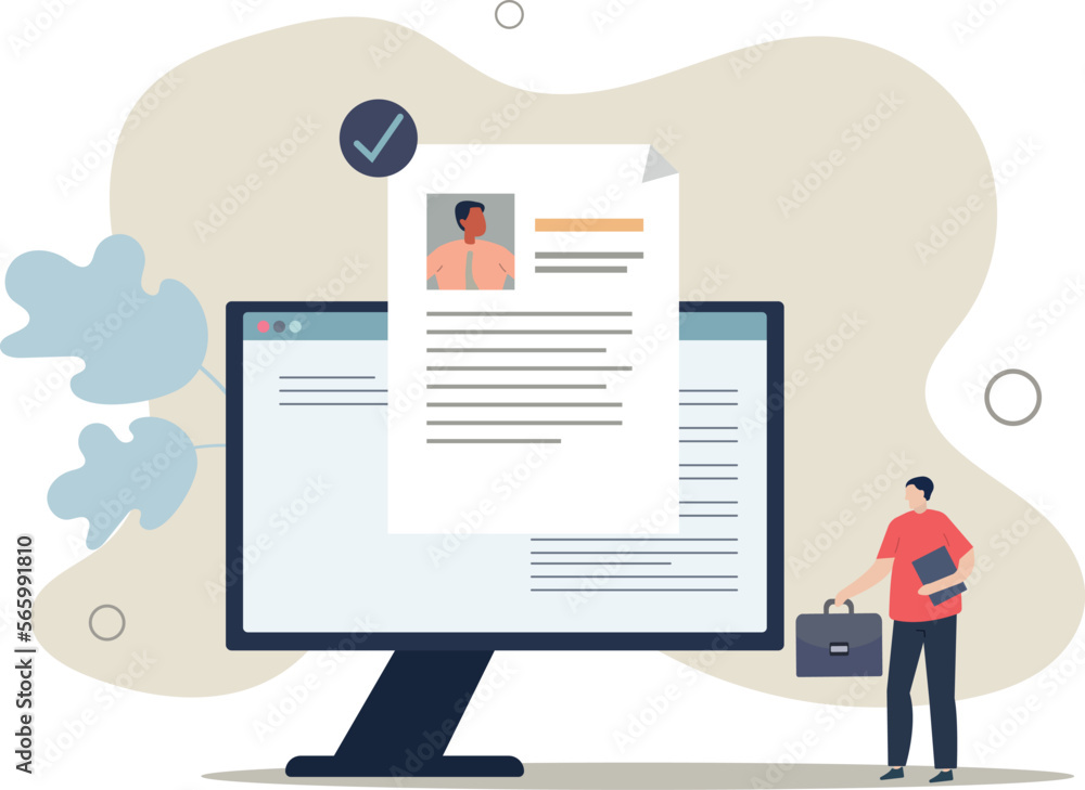 HR human resources elements with work hiring and job career.promotion ...