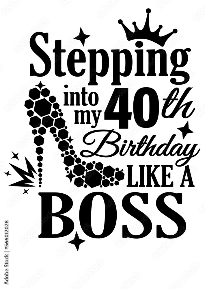 Stepping into my 40th Birthday like a Boss. High heel shoes, diamonds ...
