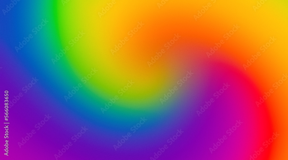 Rainbow color gradient background, vibrant rainbow colours swirl for ...
