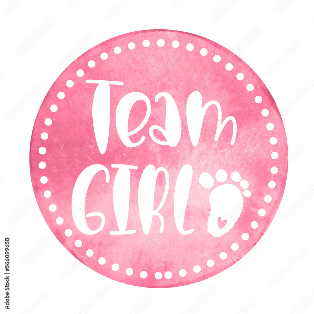 Team girl PNG illustration Stock Illustration | Adobe Stock
