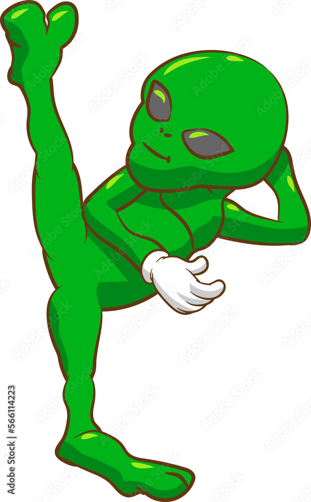 Alien png graphic clipart design Stock Illustration | Adobe Stock