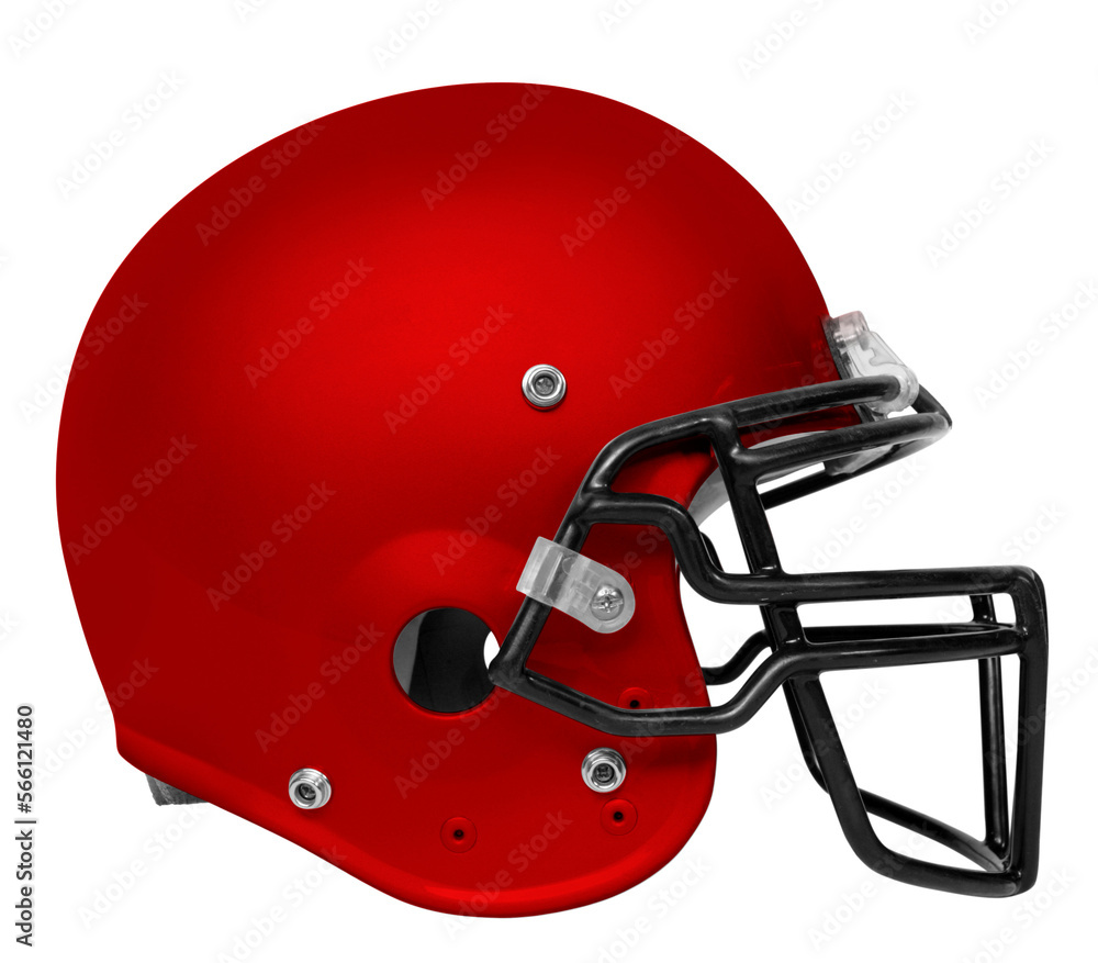 Football Helmet Side View