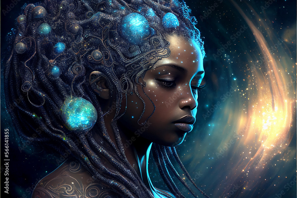 Fifth element woman goddess african american fantasy human ...