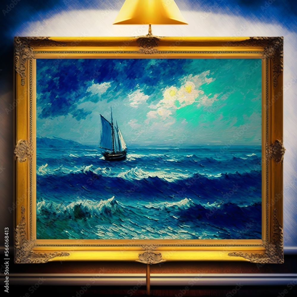 sea paintings monet painting claude impressionism paint landsapce ...