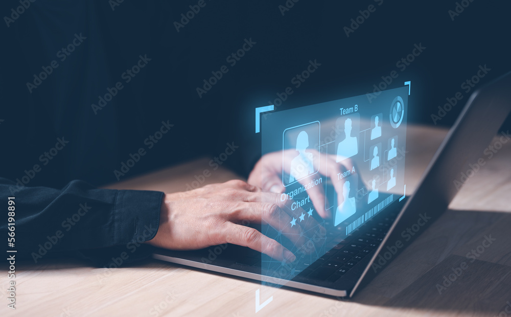 Analyst working with Business Analytics and Data Management System on ...