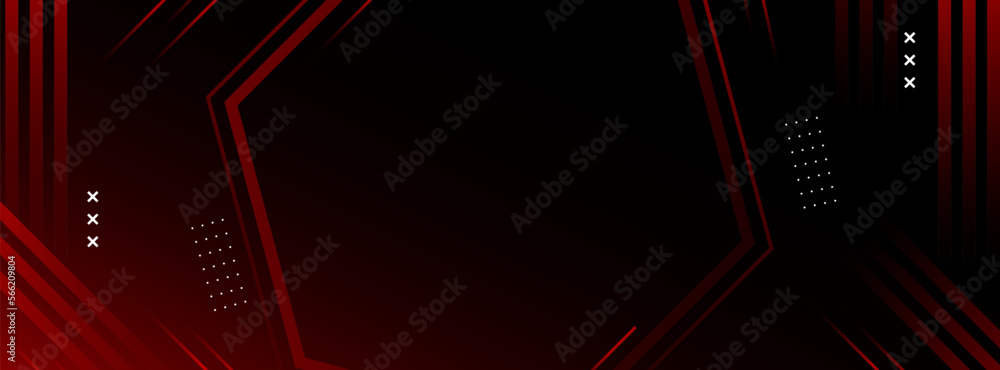 banner backgrounds. full of colors, red line effect gradations Stock ...