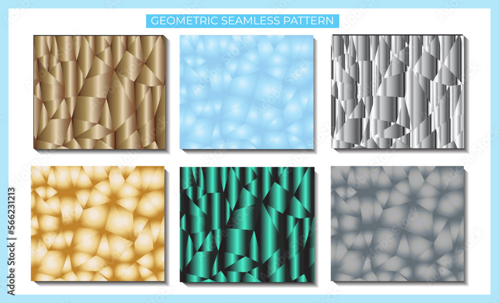 Luxury 3D triangles pattern background. Abstract military camouflage ...