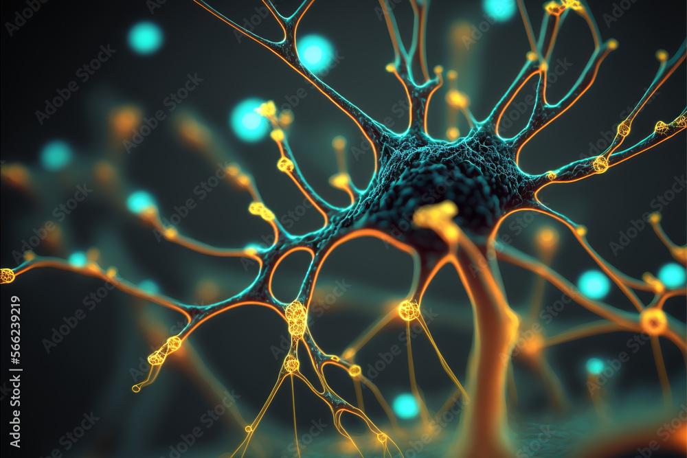 Nerve Synapse Art