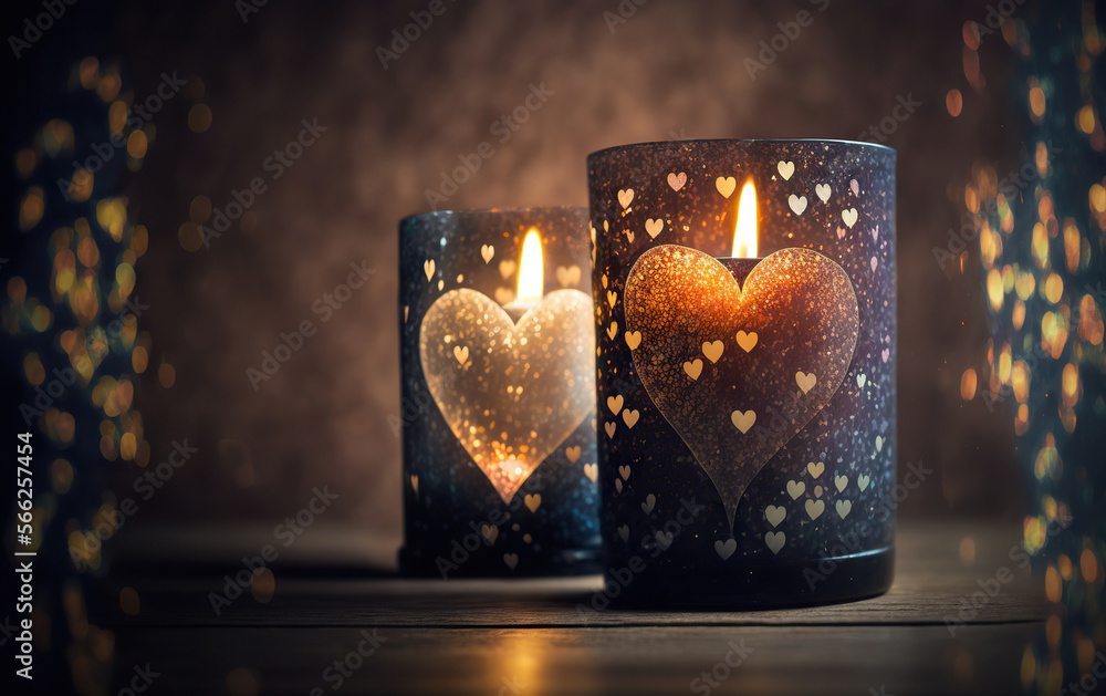 Beautiful Love Candles