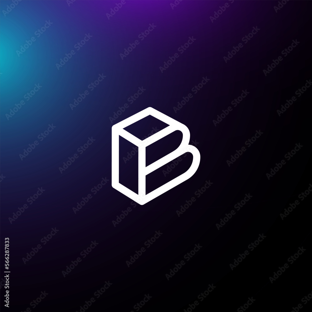 Letter B Logo Design - Sleek and Minimalistic Logo for Forward-Thinking ...