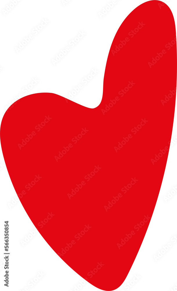 Coeur rouge Png Stock Illustration | Adobe Stock