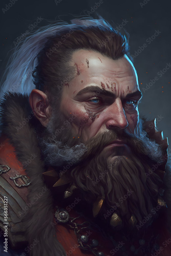 Printable Dwarf Beards