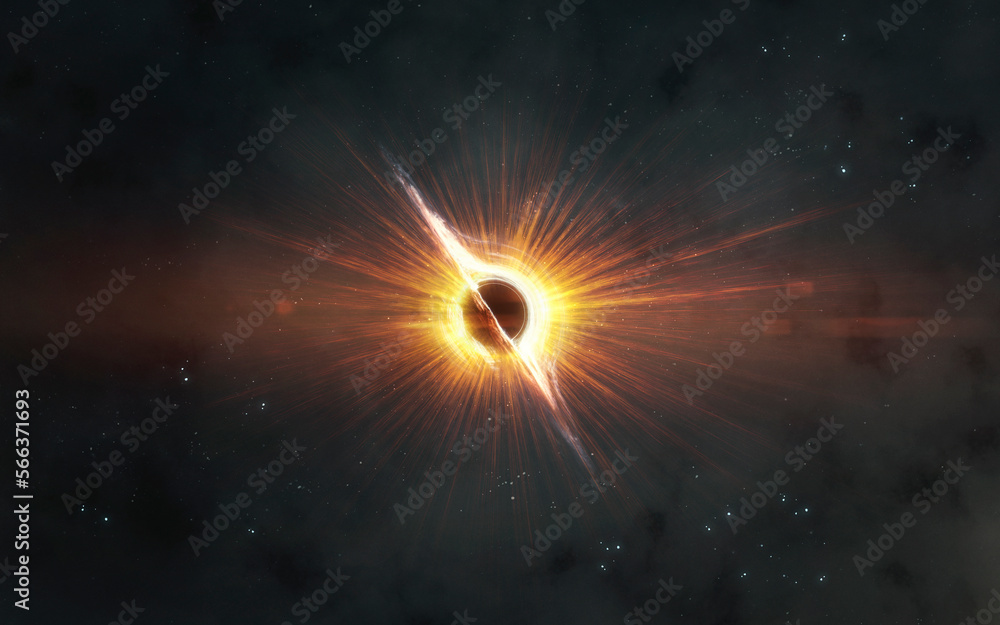 Black hole. Supernova explosion. Big bang. 5K realistic science fiction ...