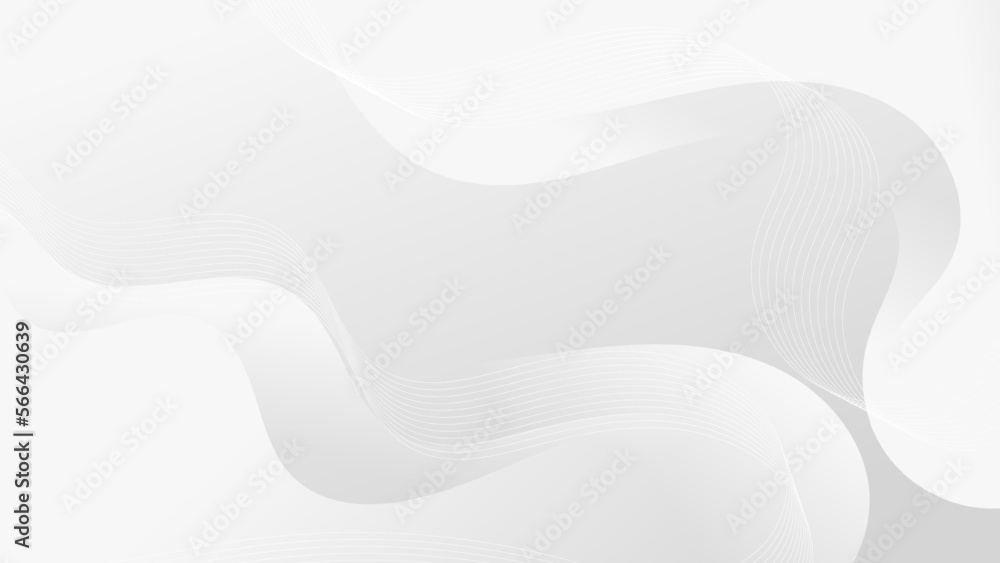 Abstract White liquid background. Modern background design. gradient ...