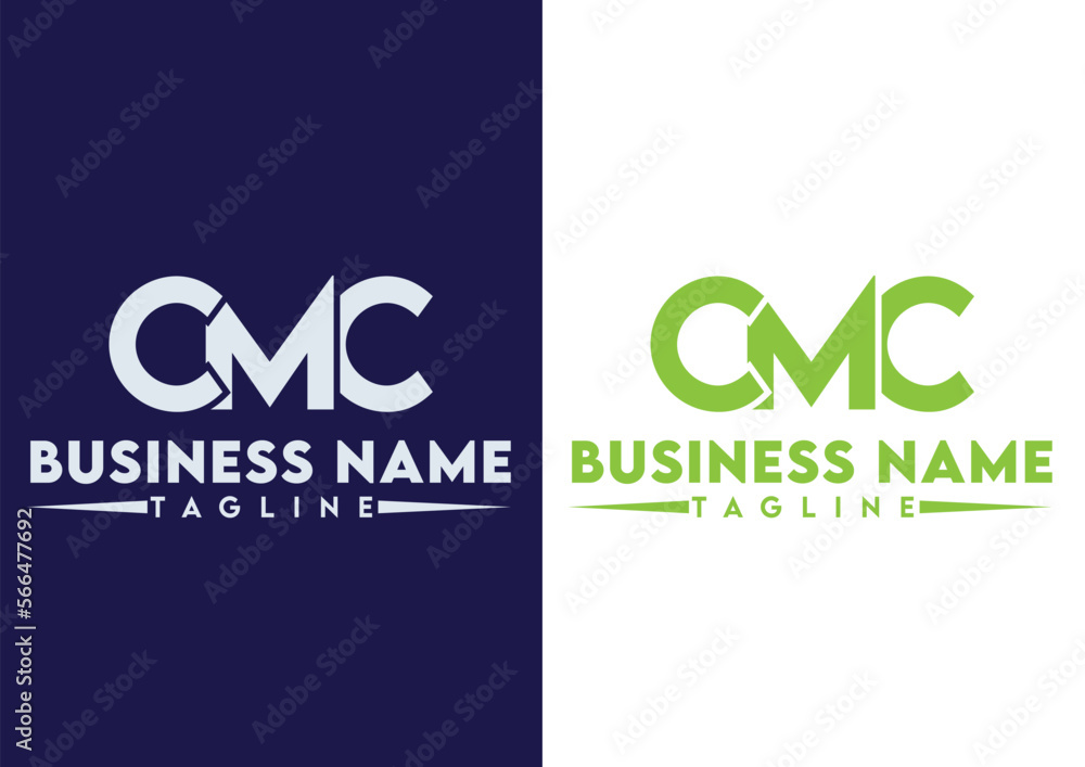 Letter CMC logo design vector template, CMC logo Stock Vector | Adobe Stock