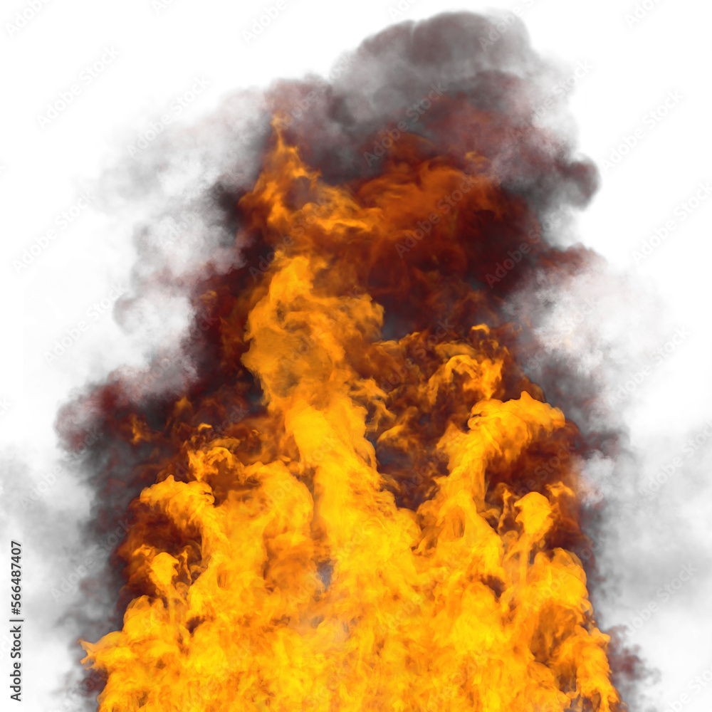Translucent fire flames on transparent background png Stock ...