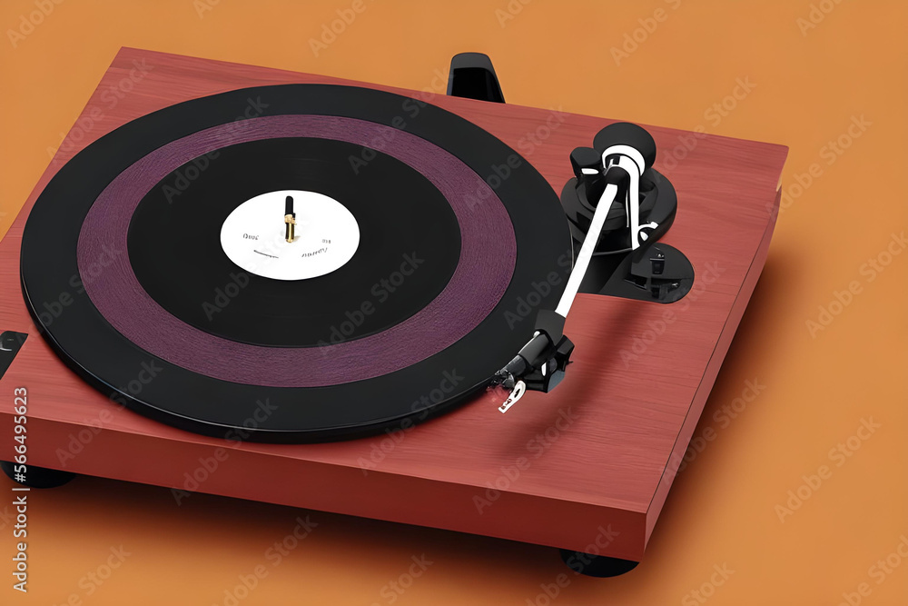 vinyl record player. turntable with record. Turnable. Record player ...