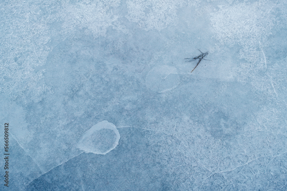 Abstract ice background. Detailed background texture of ice as a ...
