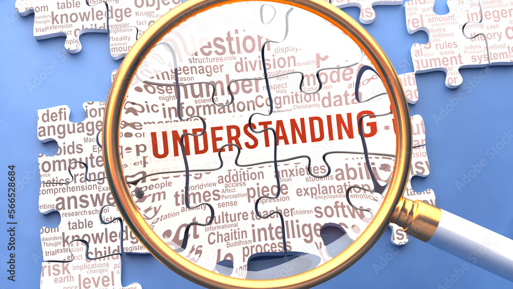 Understanding being closely examined along with multiple vital concepts ...