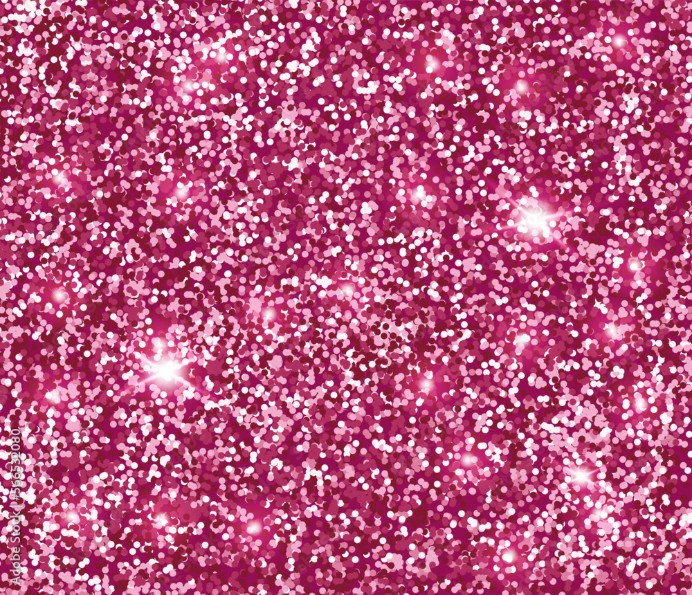 pink glitter background. Vector illustration Stock Vector | Adobe Stock