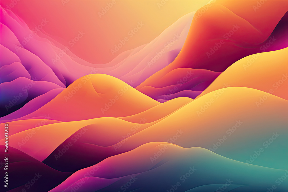 Vibrant Abstract Gradient Background: A Blend of Colors and Textures ...