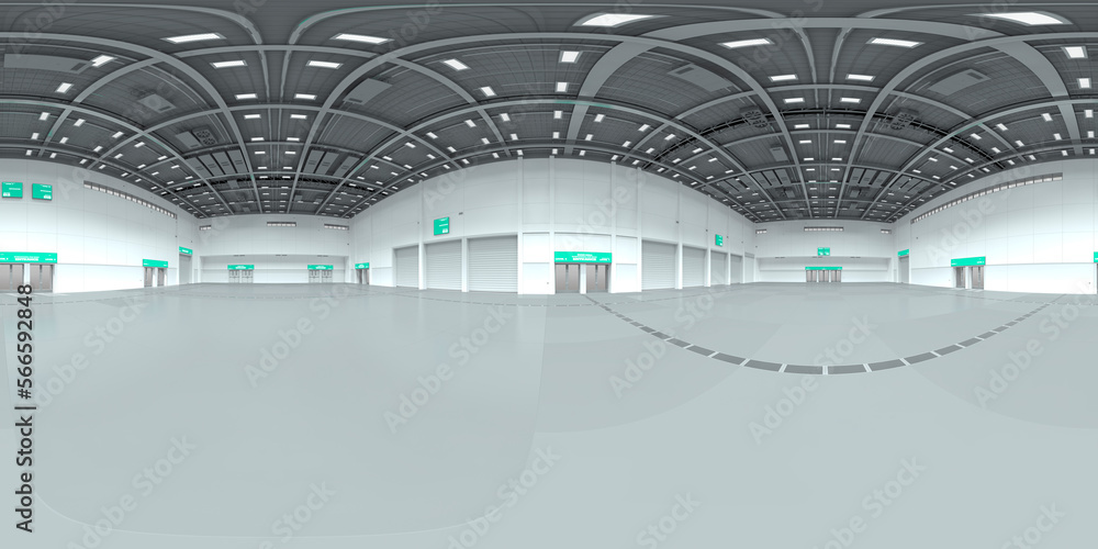 Exhibition Hall HDRI provided as JPG Stock Illustration | Adobe Stock