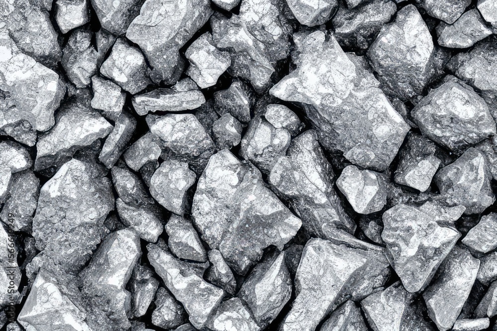 High-Resolution Image of Silver Mineral Texture Background Showcasing ...