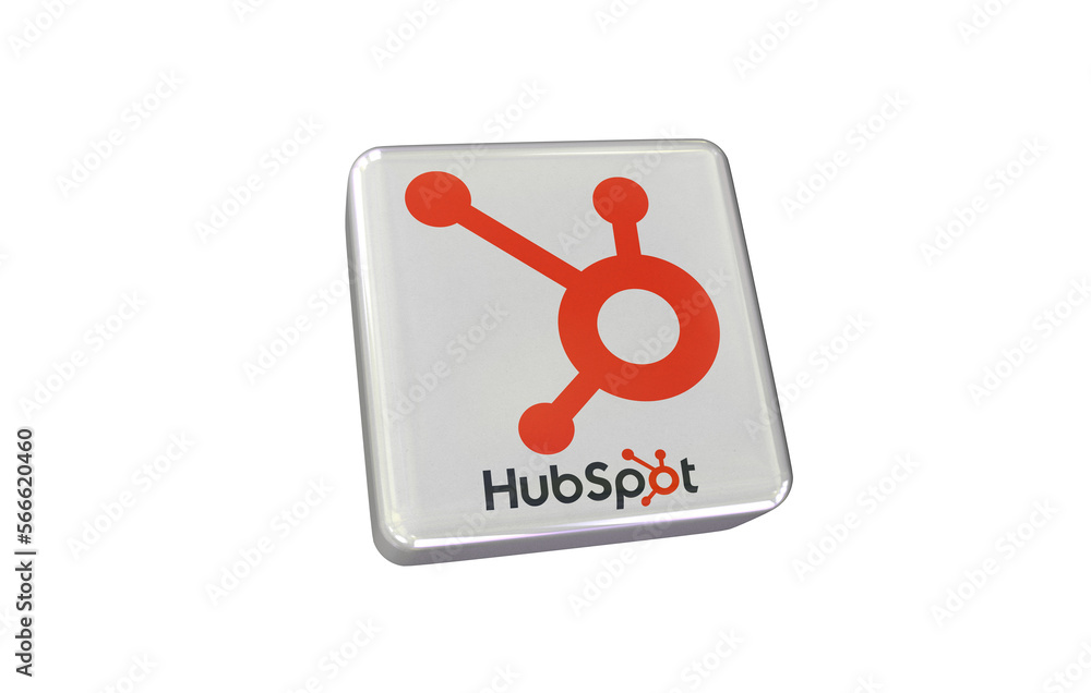 hubspot, social media stock image Stock Photo | Adobe Stock