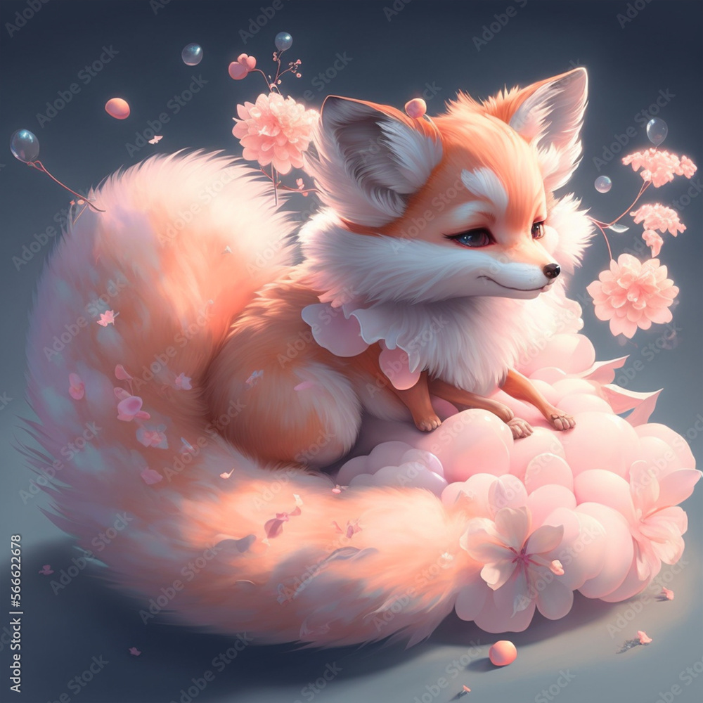 Cute Anime Fox