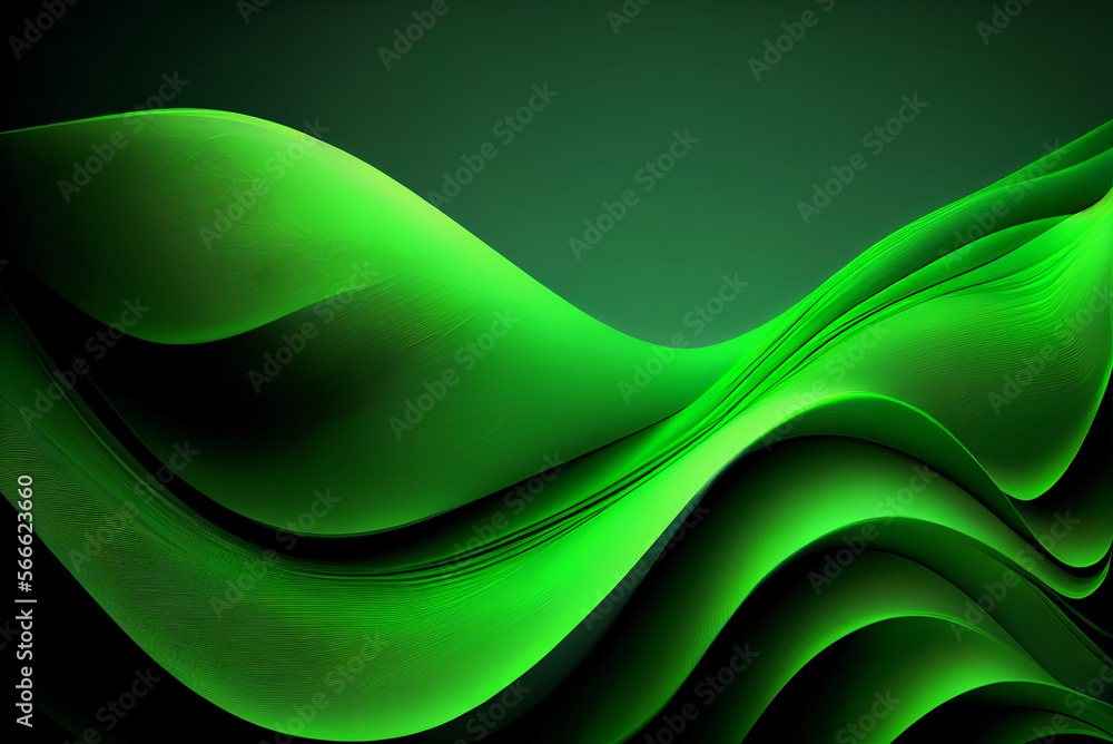 Green abstract wallpaper with different shades of green Stock ...