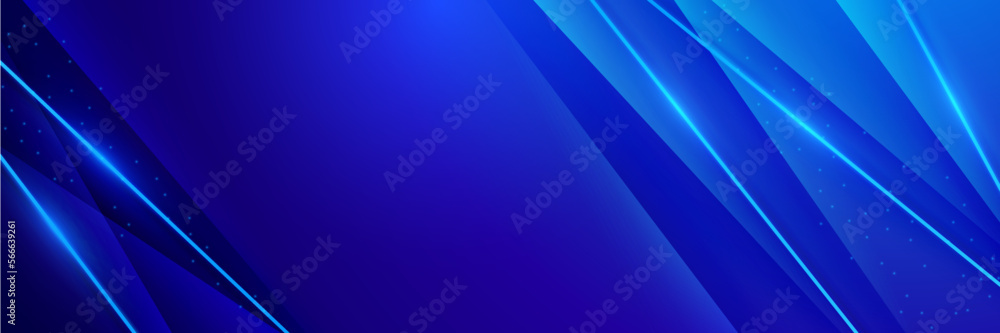 Abstract blue and black with light pattern. Technology futuristic metal ...