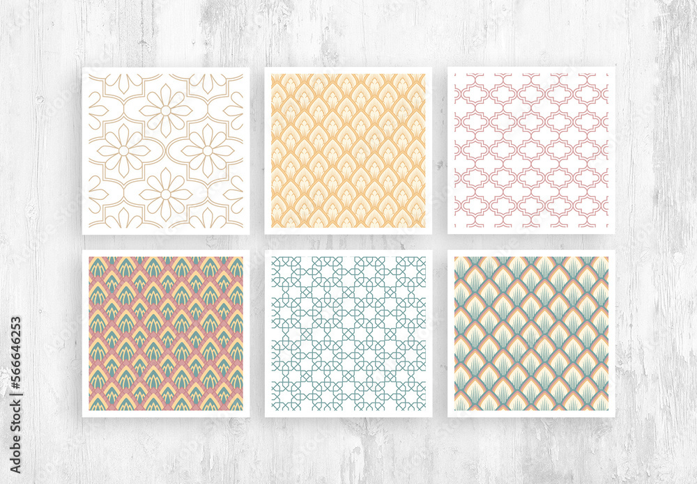 Indian Patterns Stock Template | Adobe Stock