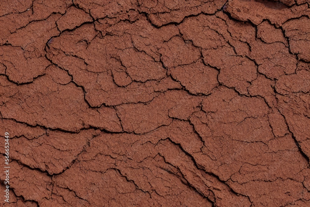 High-Resolution Image of Mud Cracks Texture Background Showcasing the ...