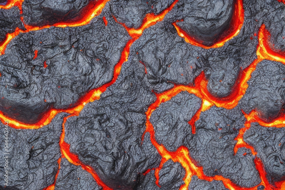 High-Resolution Image of Lava Texture Background Overlay Showcasing the ...
