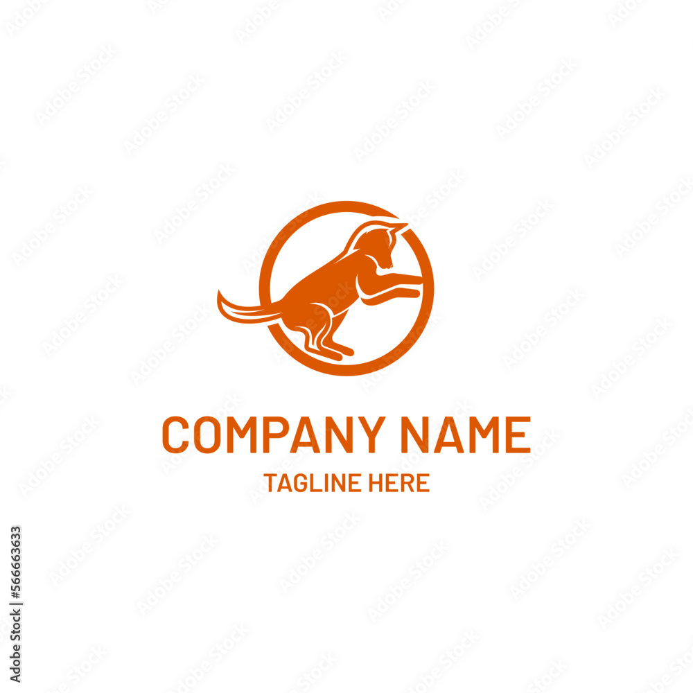 Fox Den logo design icon. Fox Den logo design inspiration. Fox animal ...