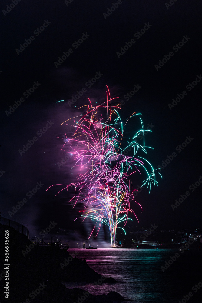 2022 British Firework Championships From 'Devils Point', Plymouth ...